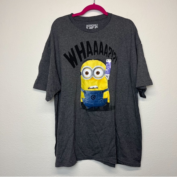 Target | Tops | Nwt Gray Despicable Me 2 Whaaaa Tshirt Target | Poshmark
